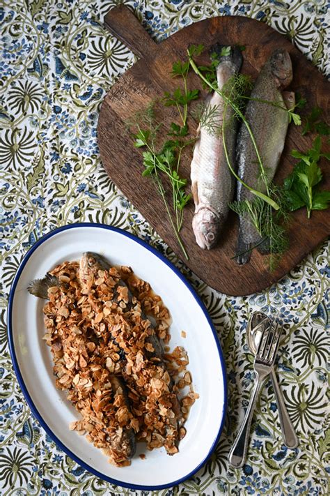 A Quick And Classic Recipe For Truite Aux Amandes The Gloss Magazine