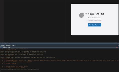 When Mask Very Large Tiff R Session Aborted Fatal Error · Issue