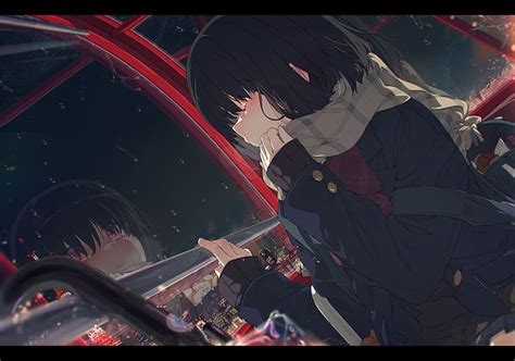 Anime Girls Red Eyes Hd Wallpaper Wallpaperbetter