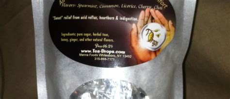 Tea Drop Packaging Tea Drops
