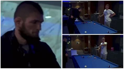 Khabib Nurmagomedov Ufc Legend Playing Pool In 2021 Is Hilarious