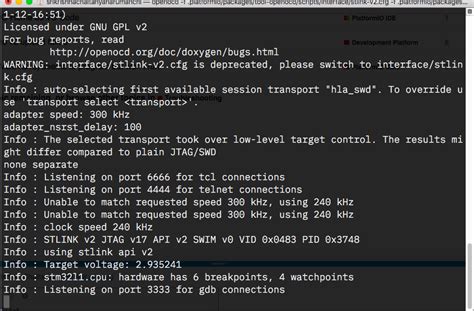 Pio Unified Debugger And Sublimetext Debugging Platformio Community