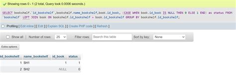 Nodejs How To Return 1 If Data Exists And 0 If There Is No Data With Mysql Case Stack