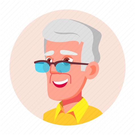 Avatar Emotion Face Grandfather Man Old Icon Download On Iconfinder