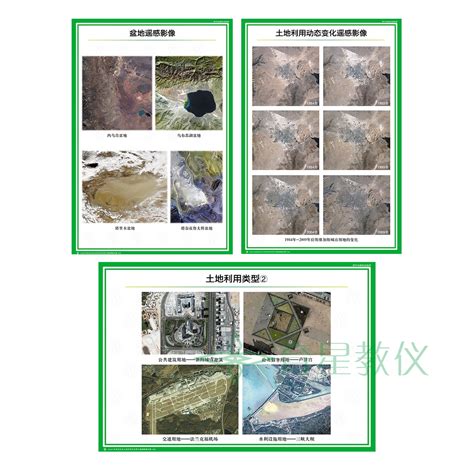 地表形态及土地利用动态变化遥感影像挂图 高中地理 广州市育星教育装备有限公司官网 专业经营中小学教学仪器实验室仪器