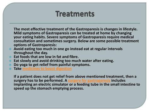 Ppt Gastroparesis Causes Symptoms Diagnosis And Treatment