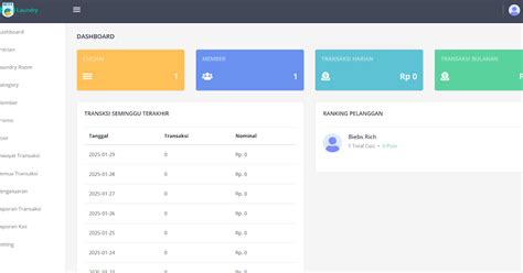 source code aplikasi laundry tampilan keren fitur lengkap laravel