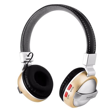 Foldable Bluetooth V41 Headphone Stereo Headset Microphone Noise