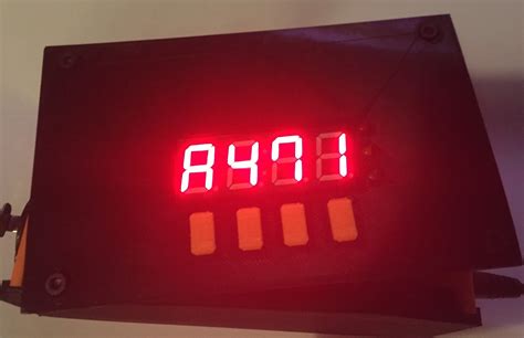 two wire dmx interface with screen and buttons 5 steps with