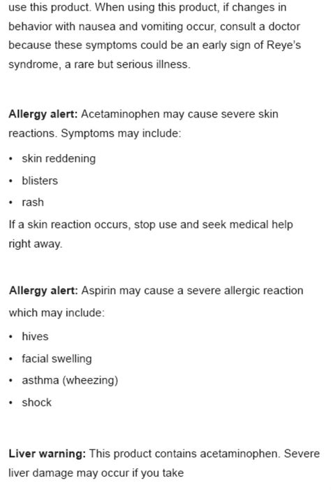 Excedrin Migraine 6 Single Dose Pack Amerikasepetim