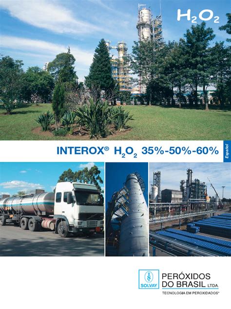 Ft Agua Oxigenada Pdf Peróxido De Hidrógeno Peróxido