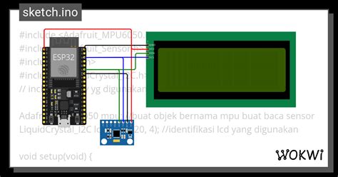 Tugas Maat Mpu6050 Wokwi Esp32 Stm32 Arduino Simulator