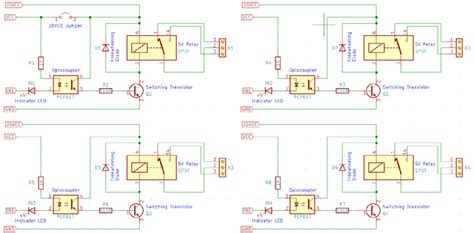 Module Relay Schematic Relay Module 5v X 1 Relay