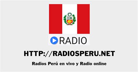 Radios Perú En Vivo Y Radio Online
