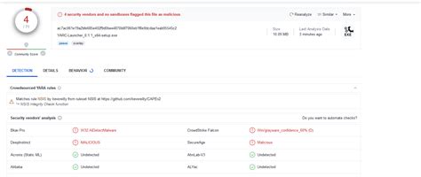 Windows Defender Flags YARC Launcher As Trojan Script Wacatac H Ml Issue YARC Official