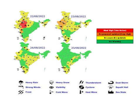 Madhya Pradesh Imd Issues Red Alert For Heavy Rainfall In 39 Districts