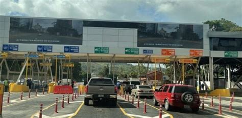 Nuevas Tarifas De Peajes En Venezuela Entrarán En Vigencia Este 15 De