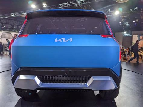Auto Expo 2023 Kia EV9 Concept SUV Unveiled Team BHP