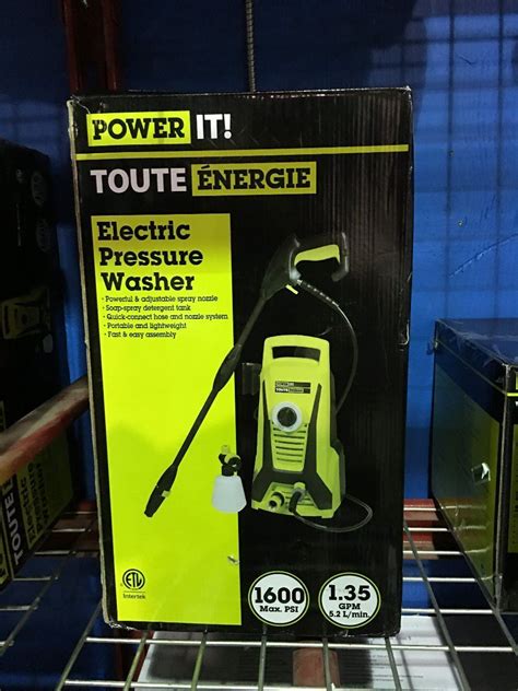 Power It Electric Pressure Washer 1600 Psi