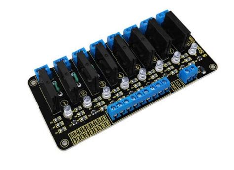 Ks Keyestudio Eight Channel Solid State Relay Module Keyestudio Wiki