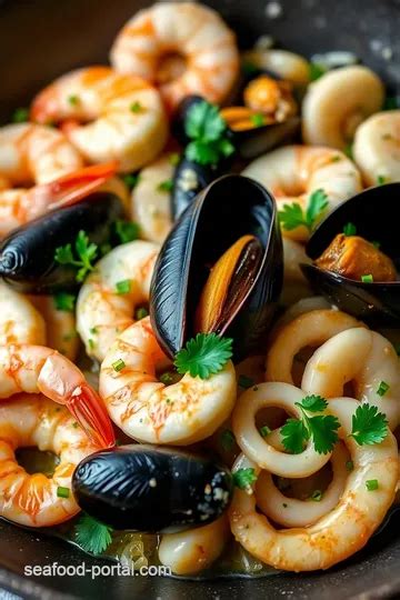 Seafood Medley Best 6 Minute Garlic And White Wine Dish