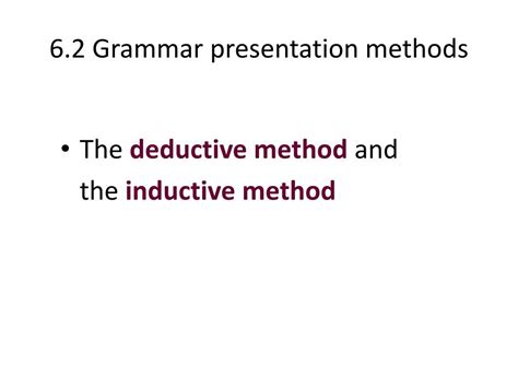 Ppt Teaching Grammar Powerpoint Presentation Free Download Id2498032