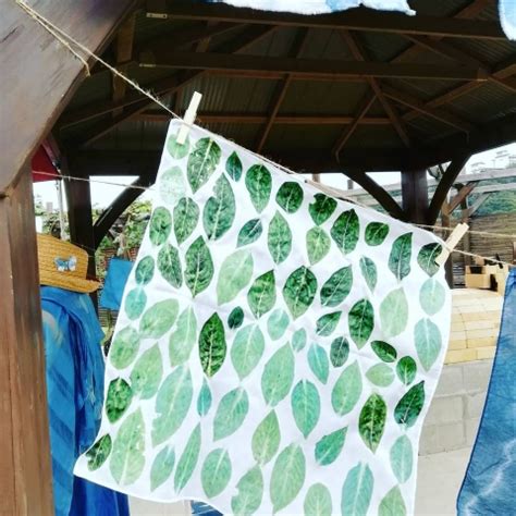 藍の葉のたたき染め体験 公式仙台旅先体験コレクション