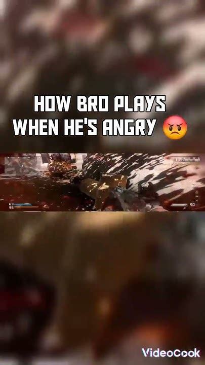 How Bro Plays When Hes Angry 😡 Youtube