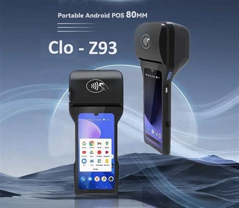 Mobile Handheld Cl Z93 Android Terminal Pos 80 Mm Printer At ₹ 21000 Piece In Bengaluru