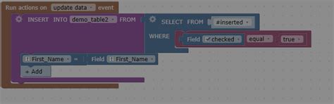 How To Add Records To A Another Table From Search Results Datapages