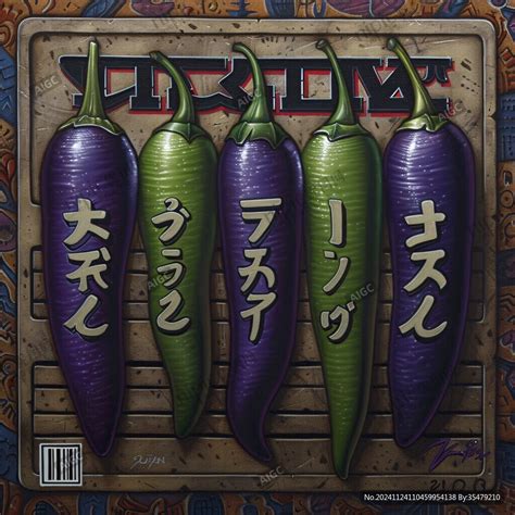 Ai创作图复古超市蔬菜海报 超市蔬菜插画设计 蔬菜主题海报 蔬菜创意海报 创意蔬菜海报 功夫紫茄 秋葵海报 胡椒包装插画 秋葵包装插画 蔬菜装饰画 蔬果拟人系列原创插画 板粟包装插画 蔬菜美术