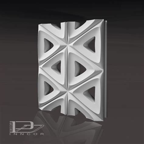 3d перегородка Clark Декоративные гипсовые 3Д панели для стен купить 3d панели в Одессе