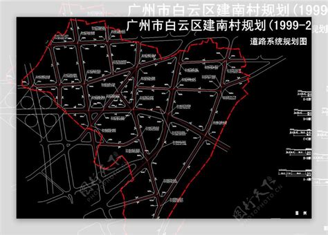 小区规划道路系统规划图图片素材 编号09751645 图行天下
