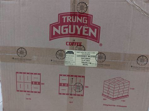 G X Boxes Carton Trung Nguyen Ground Coffee Gourmet Blend G Lazada