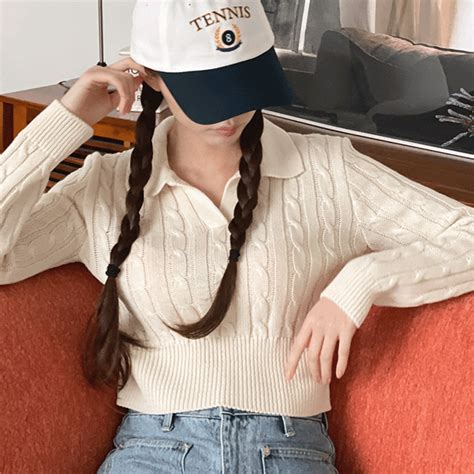 [당일출고][캠퍼스룩 핏보장]네오카라꽈배기니트 에이블리