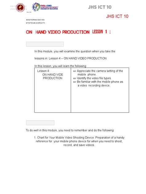 Module 3 Lesson 1 Pdf Pdf Camera Camera Lens