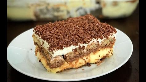 Postre De Vainillas Con Chocolate El Paso A Paso De Esta Receta