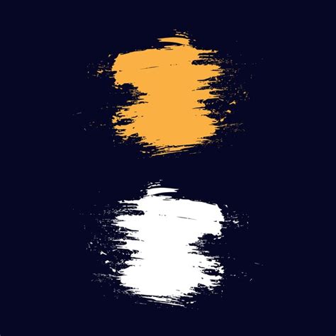 텍스처 튄 효과 페인트 브러시 스트로크 배경 프리미엄 벡터