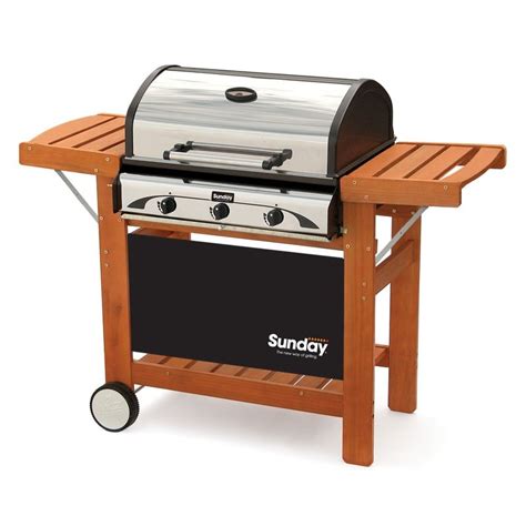 Газовый гриль Profy 3 Inox (Sunday) купить в Москве 49 491 руб.