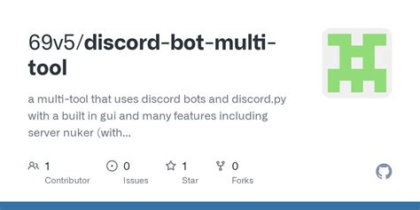Discord Bot Multi Toolerror Multi Toolpy At Main · 69v5discord Bot