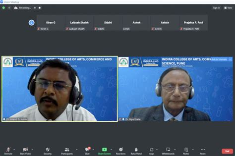 Indira College Of Arts Commerce And Science On Linkedin Webinar