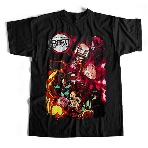 Jual Kaos Baju Anime DEMON SLAYER NEZUKO KAMADO Kaos Anime KAOS