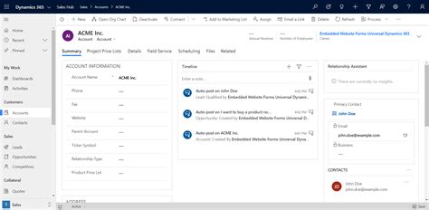 microsoft dynamics easy forms php form builder with drag and drop