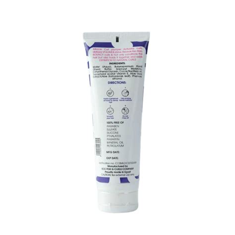 Plumpy Curl Enhancer And Anti Frizz Hair Cream Zynah