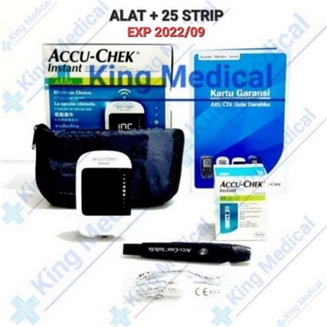 Promo Accu Chek Instant 25 Test Strip Alat Gula Darah Accu Check