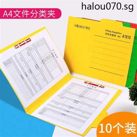 Compass A1810 A4 Paper File Sorting Folder Paper Sorting Card Report