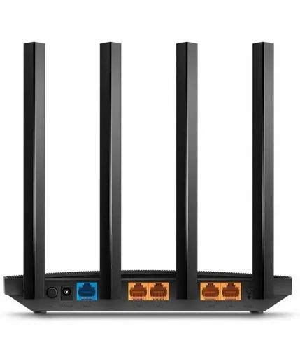 Black Tp Link C6 Ac1200 Archer Wireless Router For Networking 300