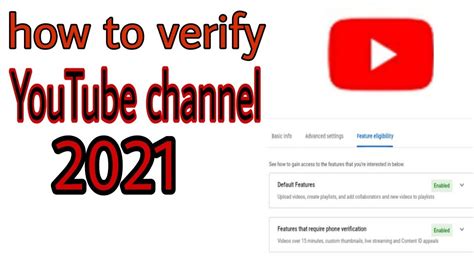 How To Verify New YouTube Channel How To Verify YouTube Account 2021