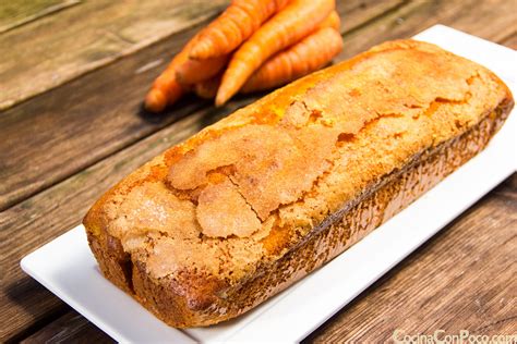 Bizcocho De Zanahoria Sin Gluten Cocina Con Poco