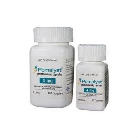 Pomalyst Pomalidomide Capsules 4 Mg 100 At ₹ 54000 Bottle Pomalid